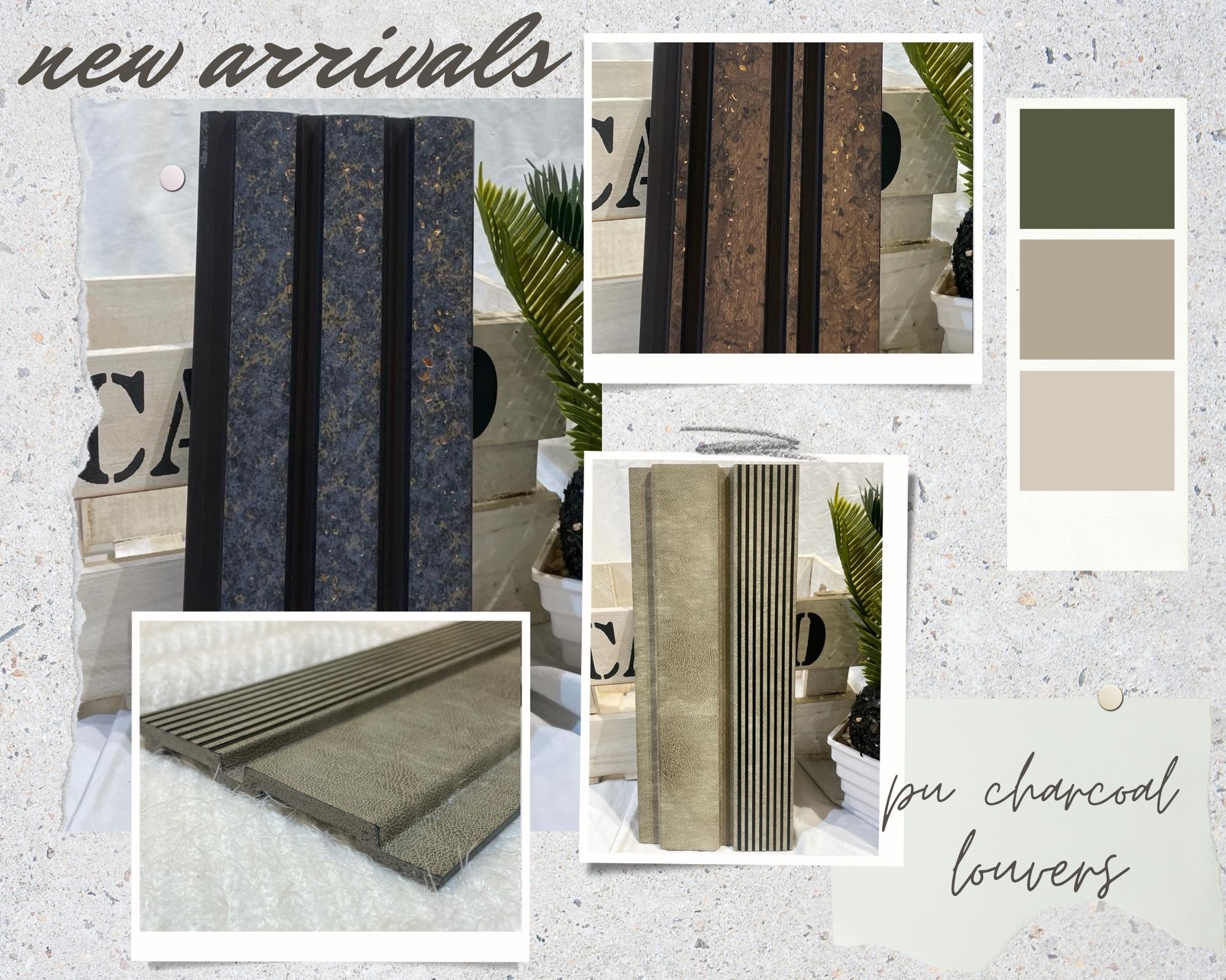 PU CHARCOAL LOUVERS INTERIOR DESIGN PU CHARCOAL LOUVERS INTERIOR DESIGN